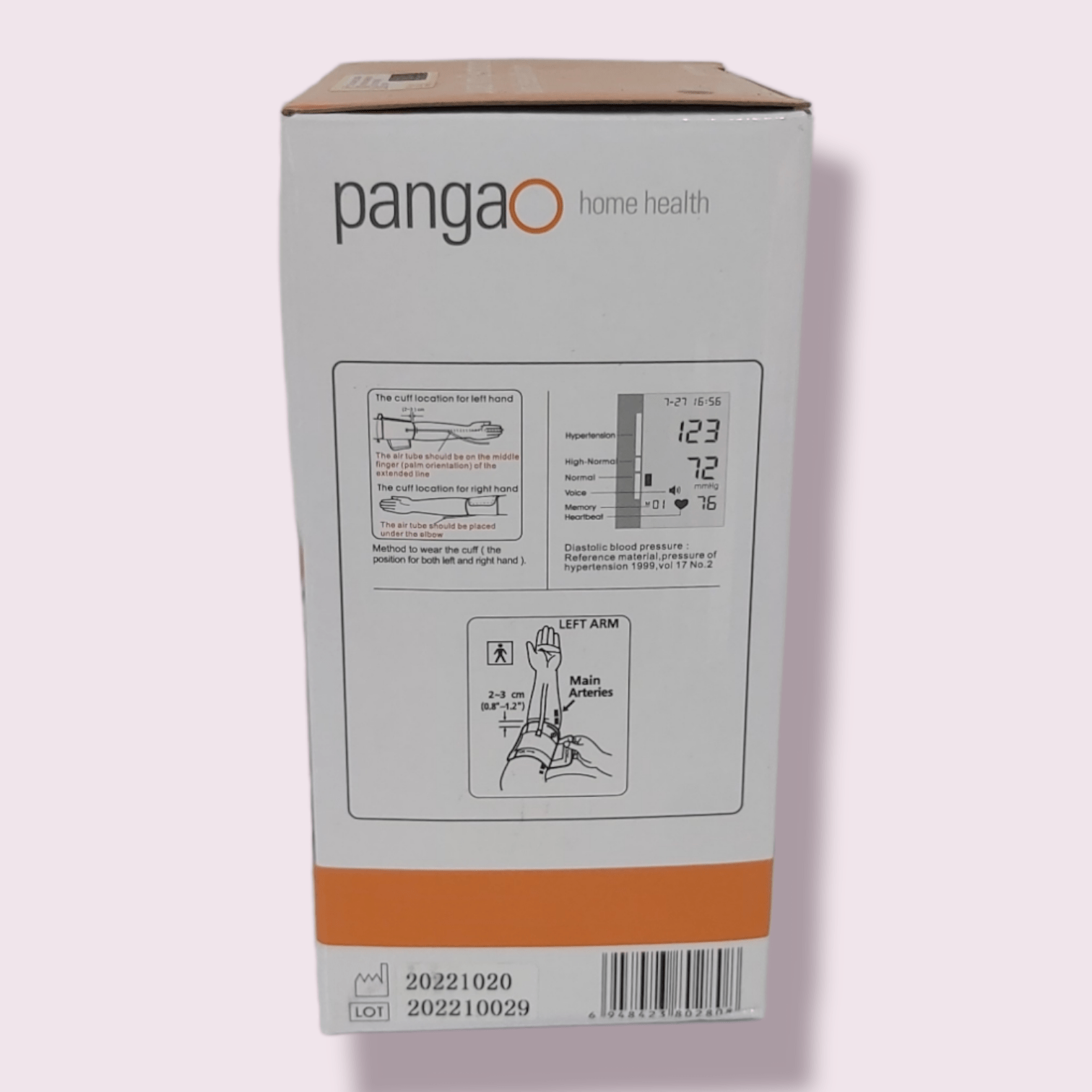 دستگاه فشارسنج بازویی دیجیتال پانگائو مدل PG-800B5-1 - بهلایف شاپ | فروشگاه اینترنتی بهلایف شاپ