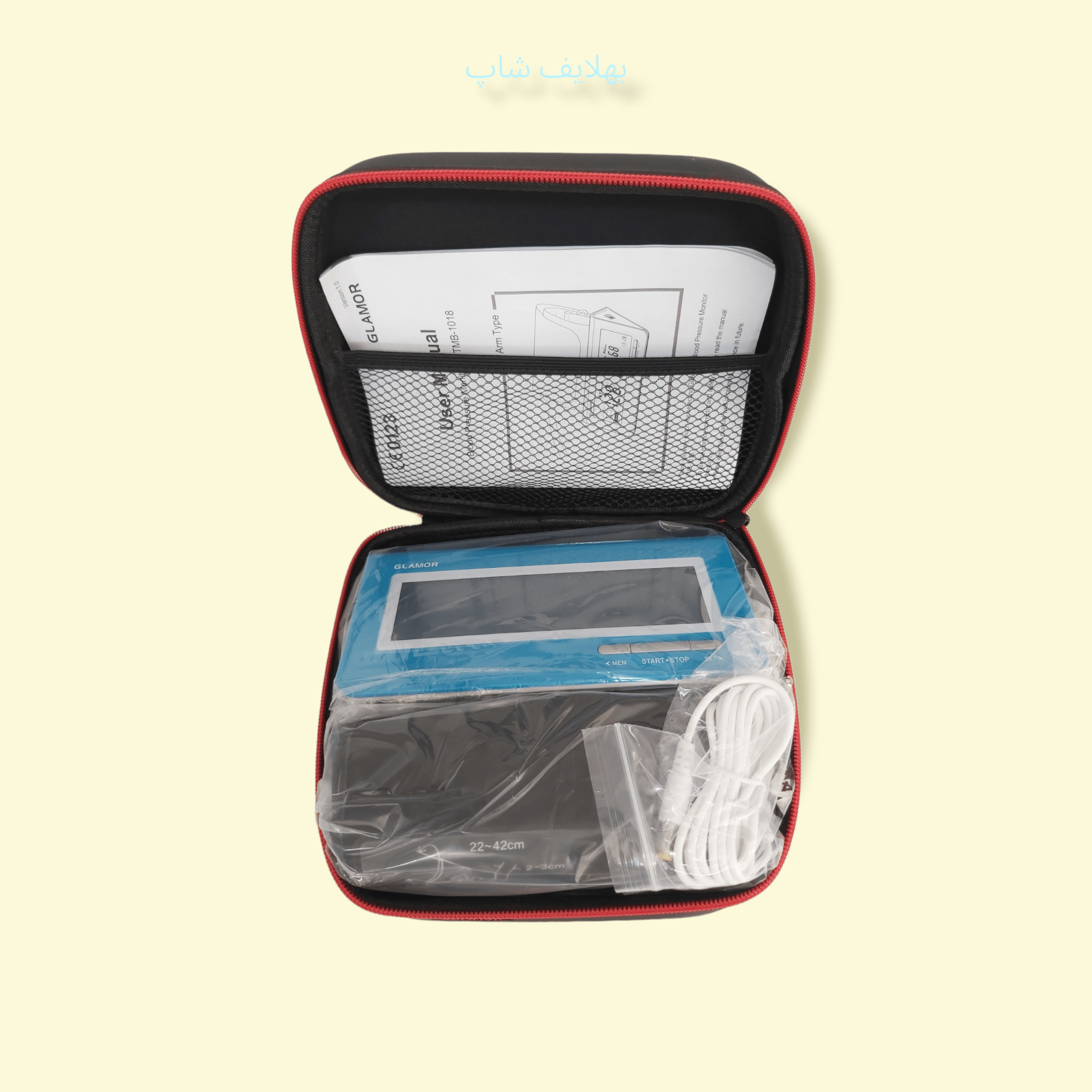 دستگاه فشار سنج گلامور دیجیتال بازویی مدل TMB-1018 - بهلایف شاپ | فروشگاه اینترنتی بهلایف شاپ
